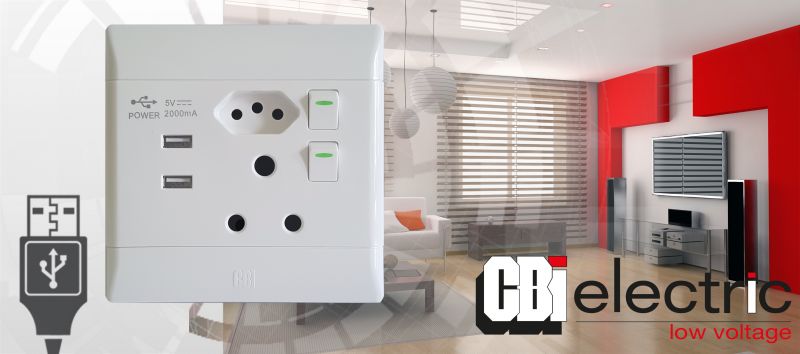CBI-electric launches Socket Outlet with integral USB ports | CBI ...